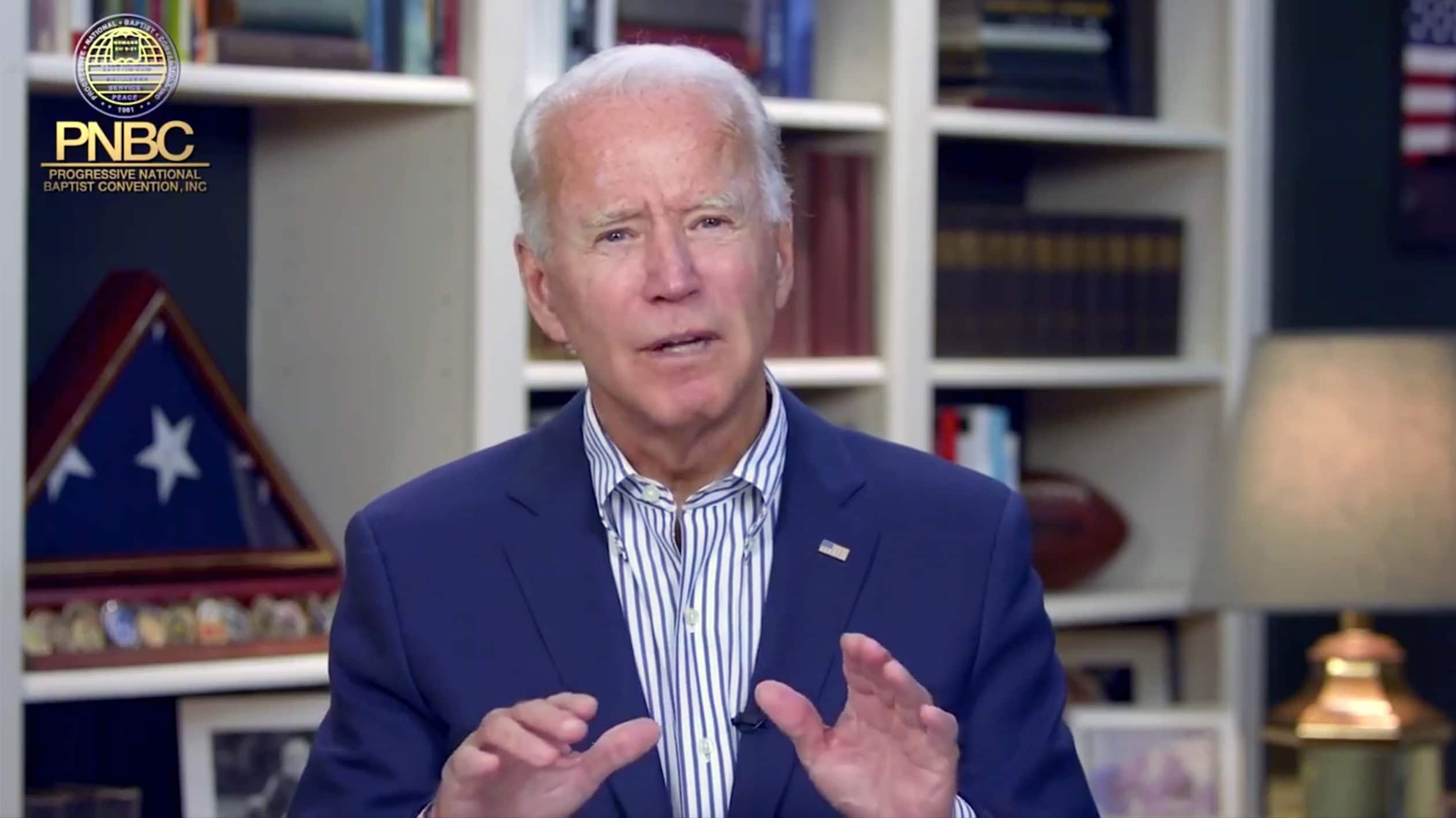 Biden Quotes Bible at Baptist Meeting, While Trump Says Biden is ...