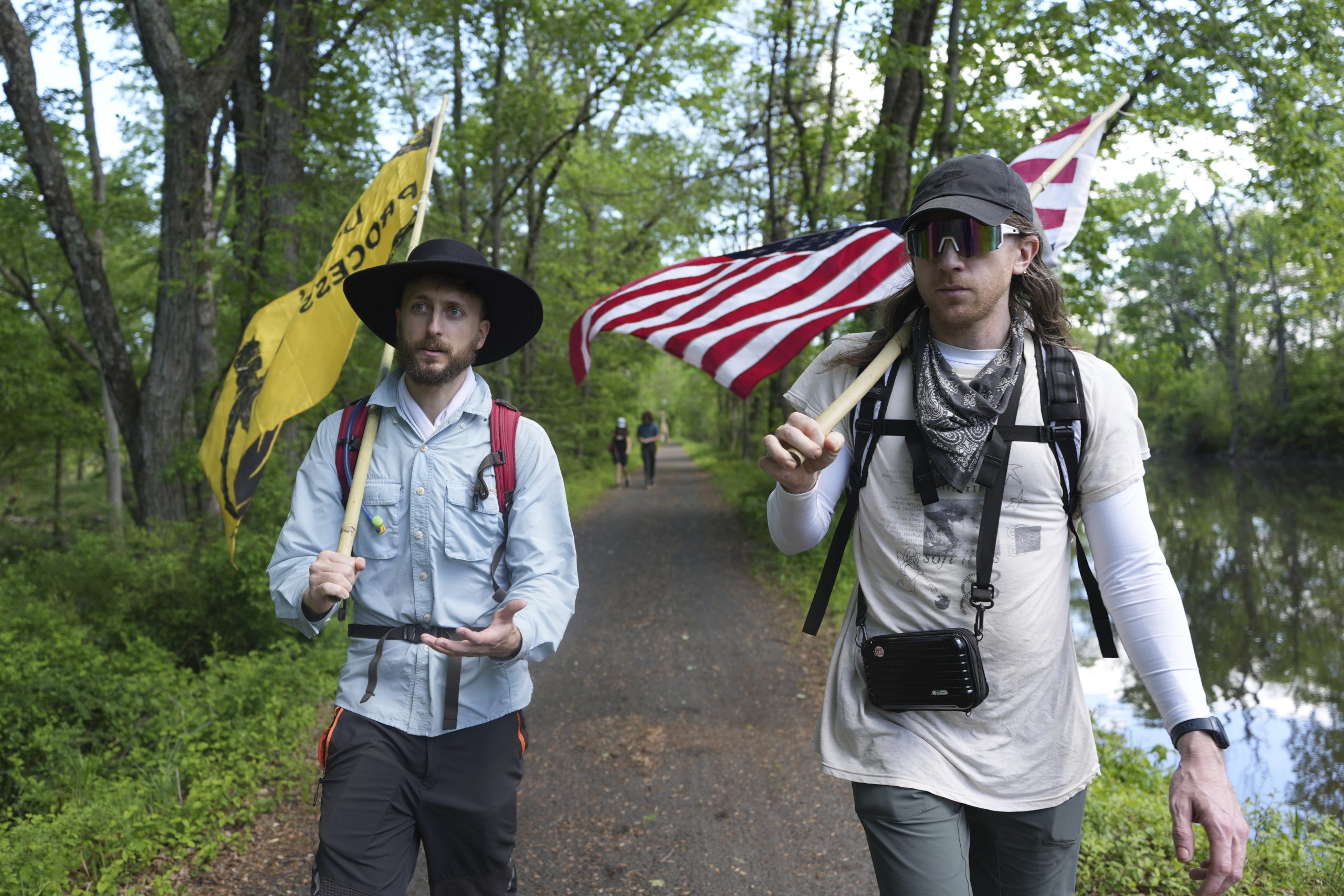 Quakers March Against Trump's Crackdown on Immigrants Carrying On Their ...